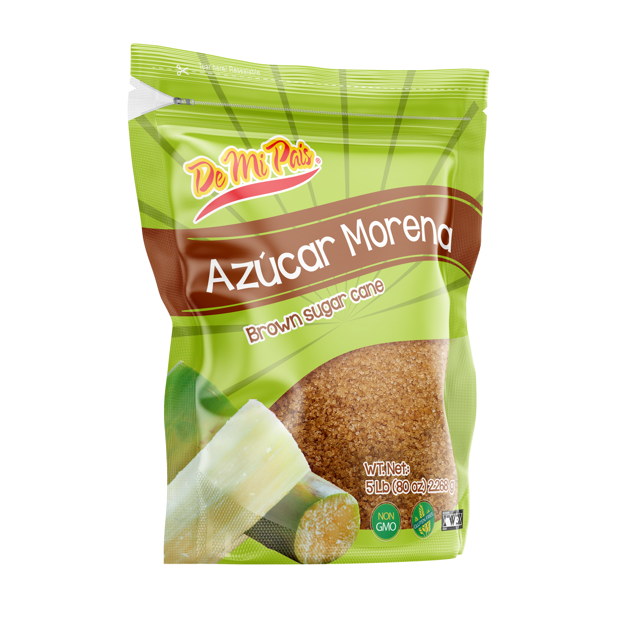 Azúcar Morena / Brown Sugar Cane 4lbs – De Mi Pais