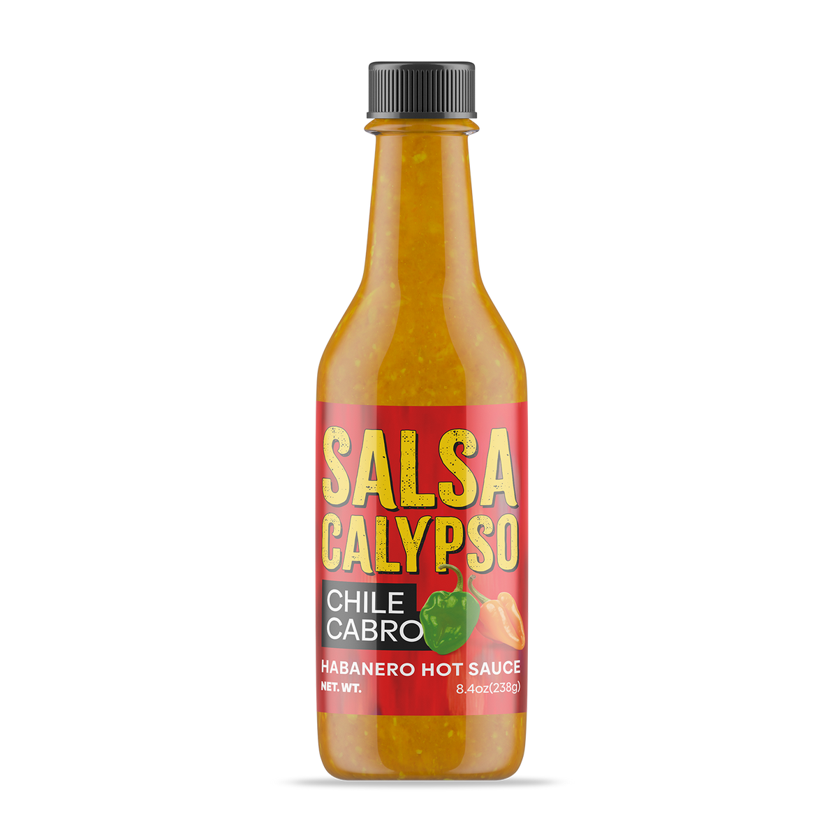 Salsa Calypso Naranja de Chile Cabro / Orange Habanero Hot Sauce 8.4fl ...