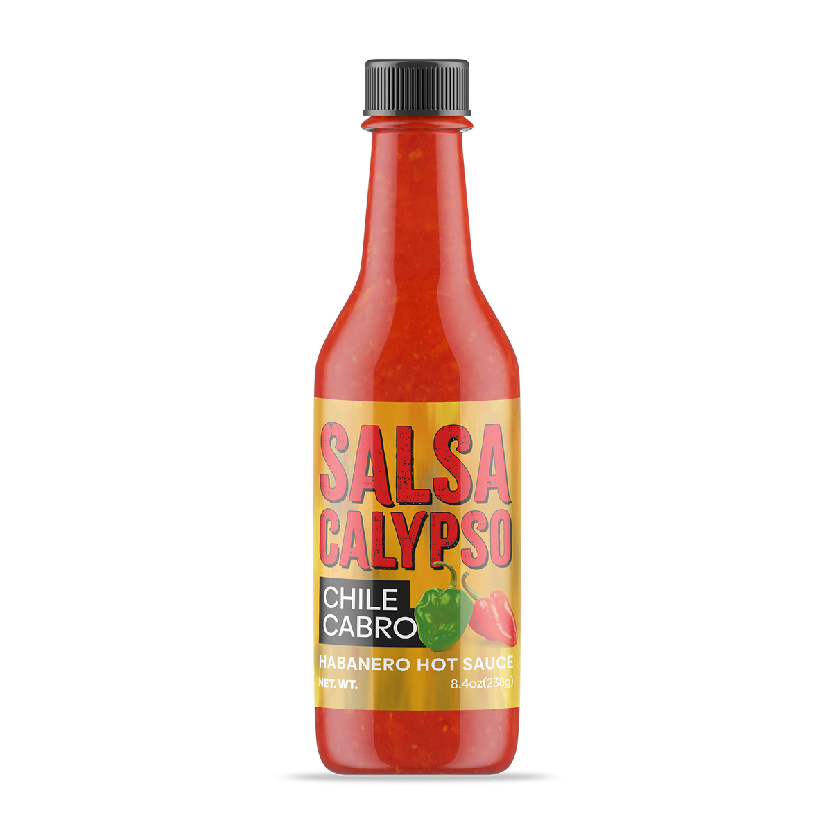 Salsa Calypso Rojo de Chile Cabro / Red Habanero Hot Sauce 8.4fl.oz ...