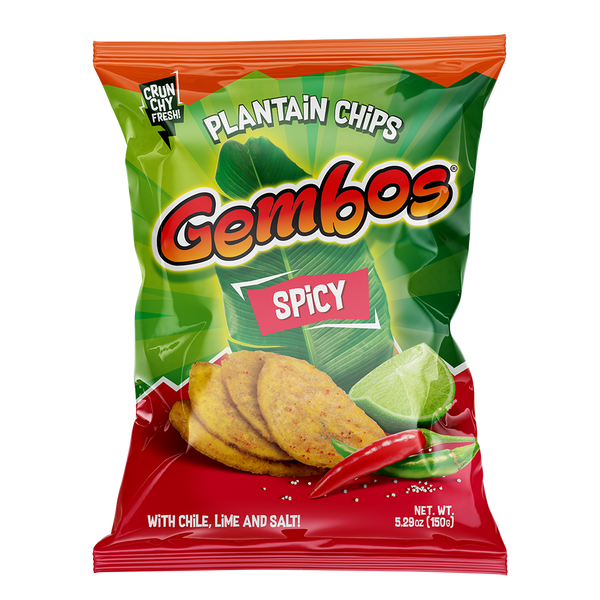 GEMBOS Spicy Plantain Chips / Tajadas de plátano Picante con Limón – De ...